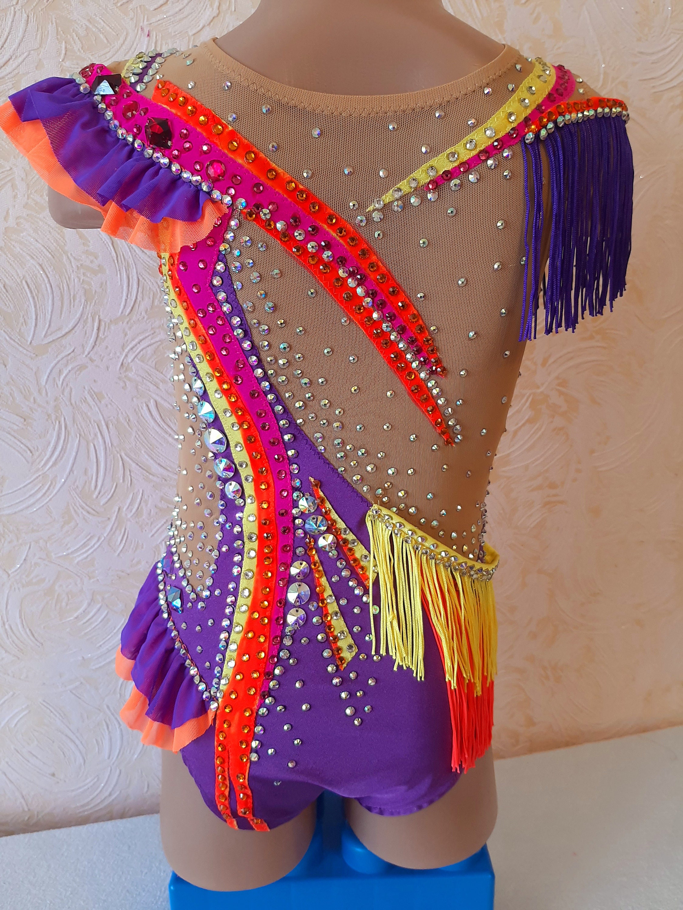 RG Leotard/ Custom Made Girls Rhythmic Gymnastics Leotard - Etsy