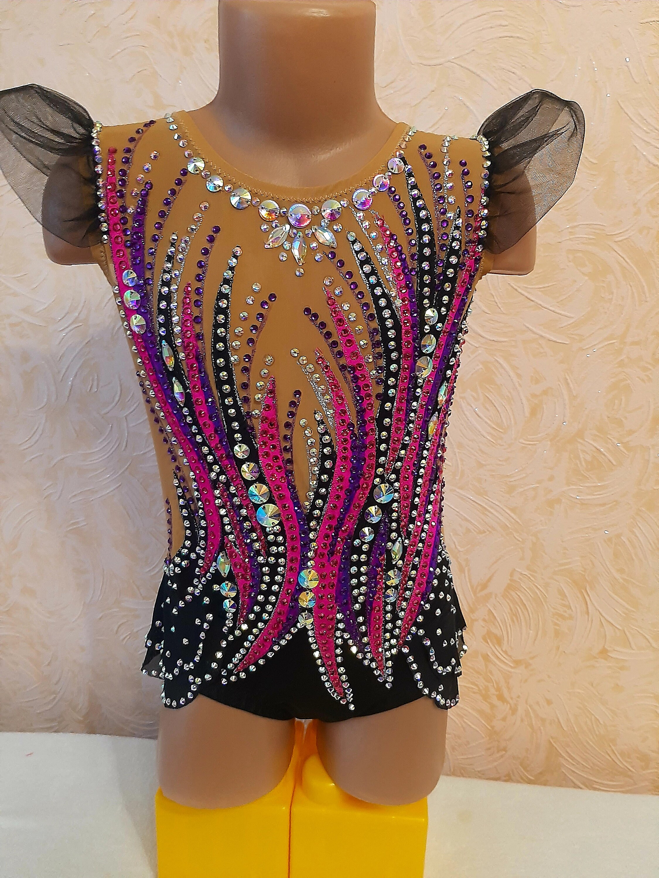 RG Leotard/ Custom Made Girls Rhythmic Gymnastics Leotard | Etsy