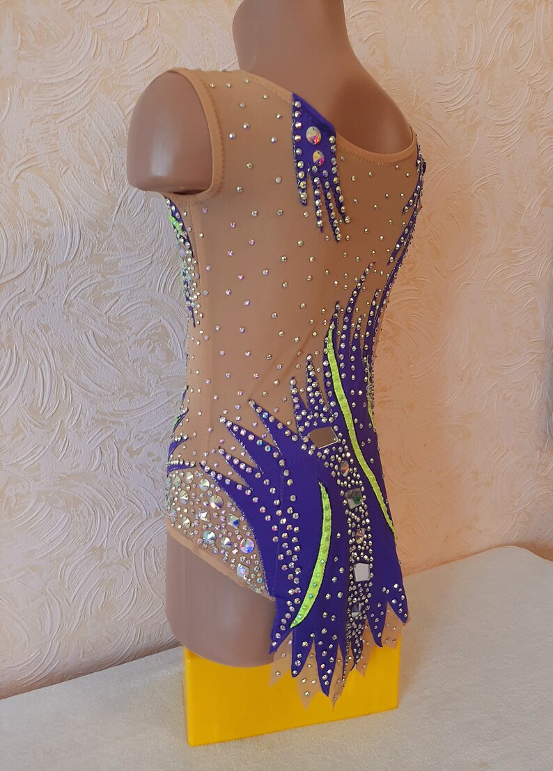 RG leotard/ Custom Made Girls Rhythmic Gymnastics Leotard - Etsy
