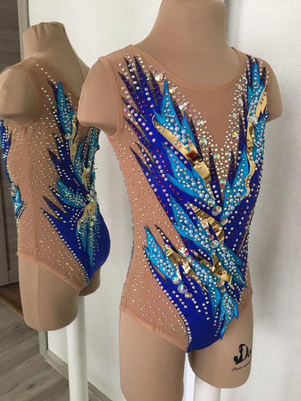 RG leotard/ Custom Made Girls Rhythmic Gymnastics Leotard - Etsy