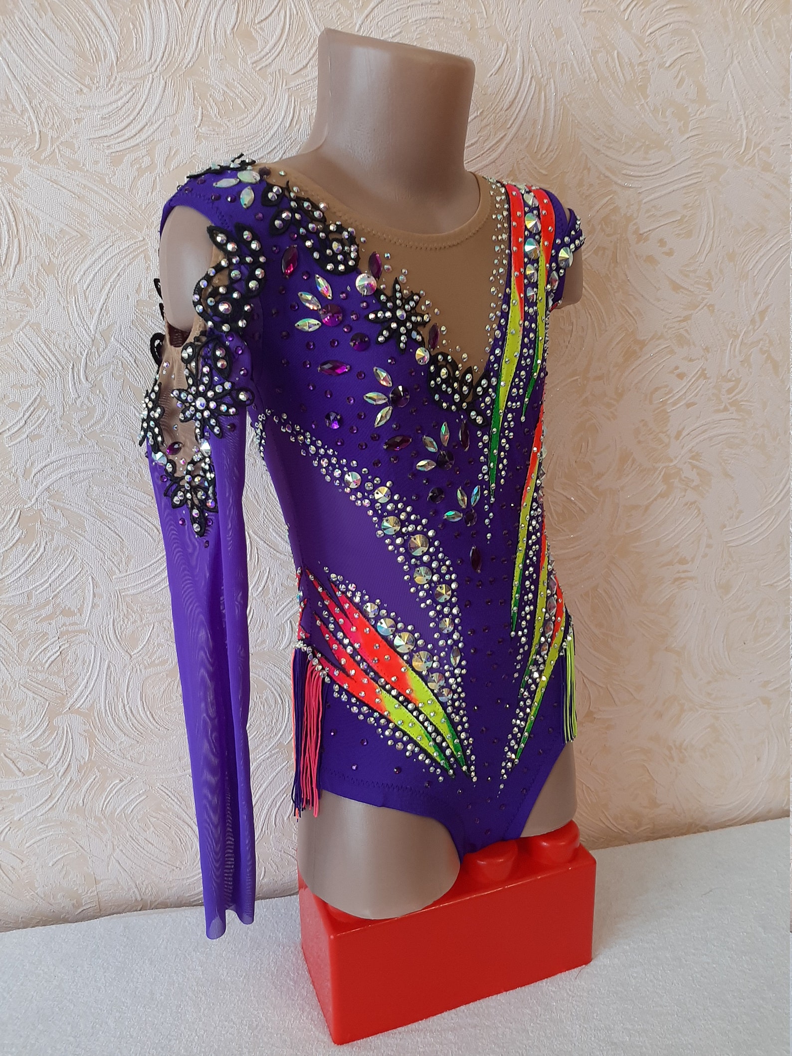 RG Leotard/ Custom Made Girls Rhythmic Gymnastics Leotard - Etsy