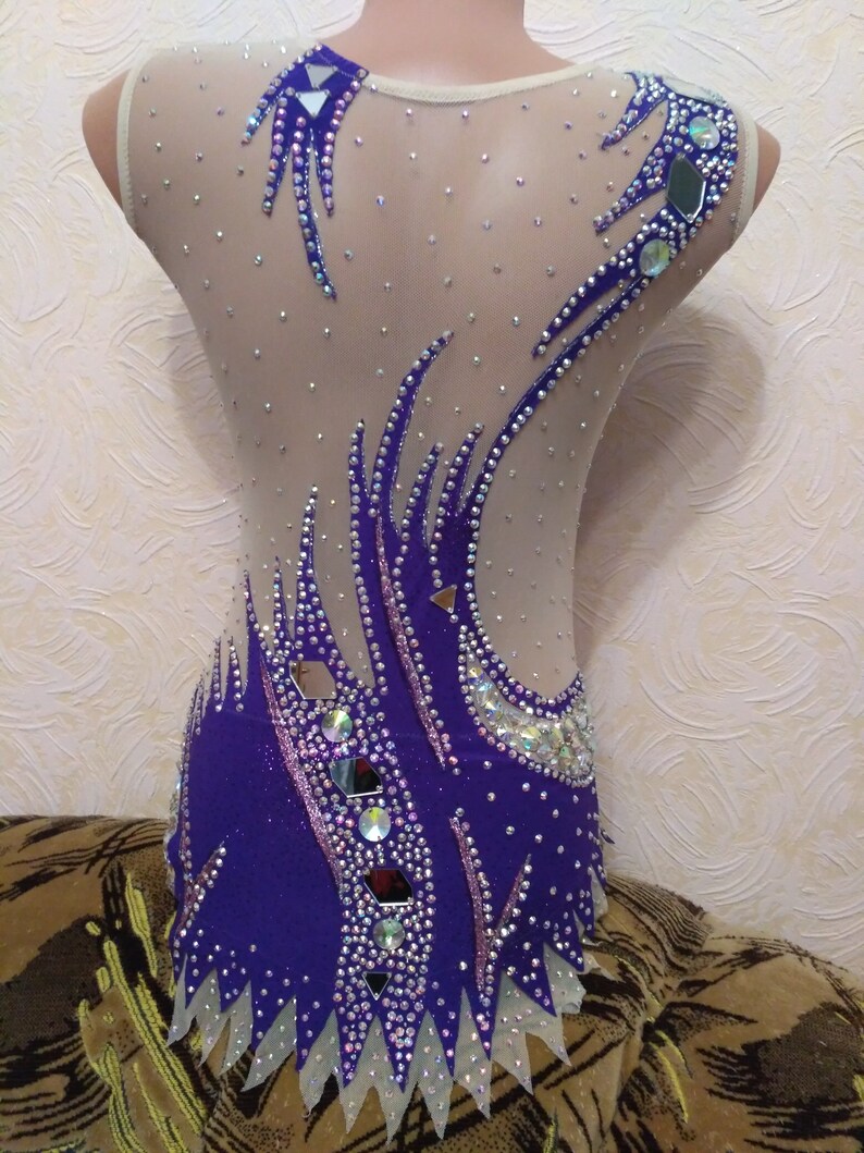 RG leotard/ Custom Made Girls Rhythmic Gymnastics Leotard - Etsy