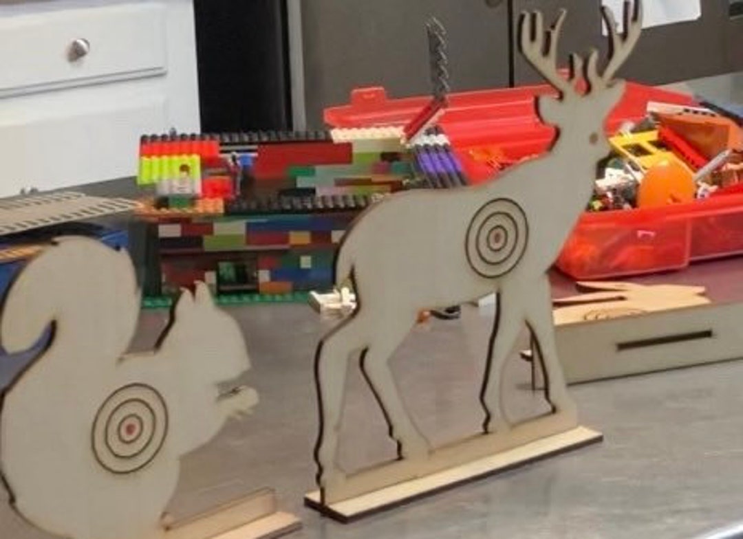 Targets Wooden, Nerf Gun Targets, Sling Shot Targets, Birthday Gift ...