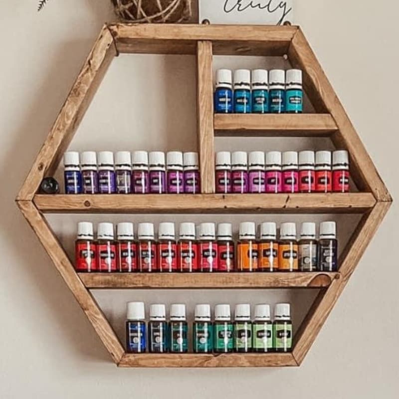 Essential Oil Shelf - Etsy