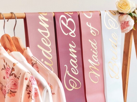 Sash Bachelorette Sashes Hens Sash Personalised Sash | Etsy