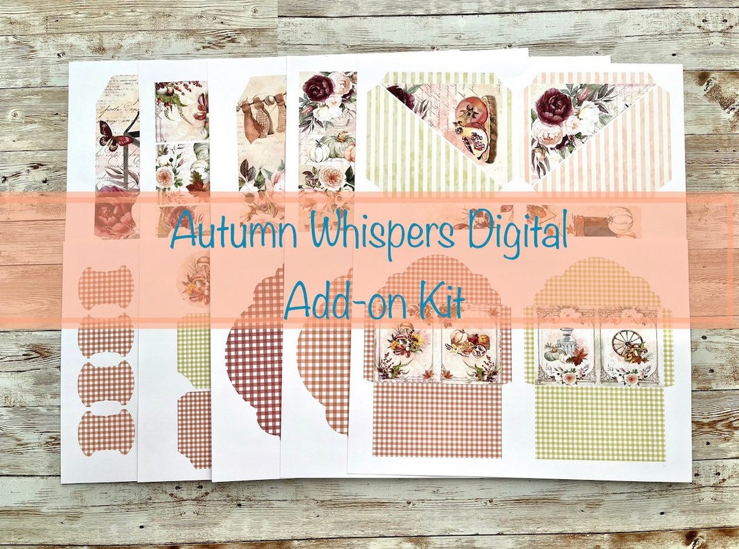 Autumn Whispers Digital Add-on Kit - Etsy