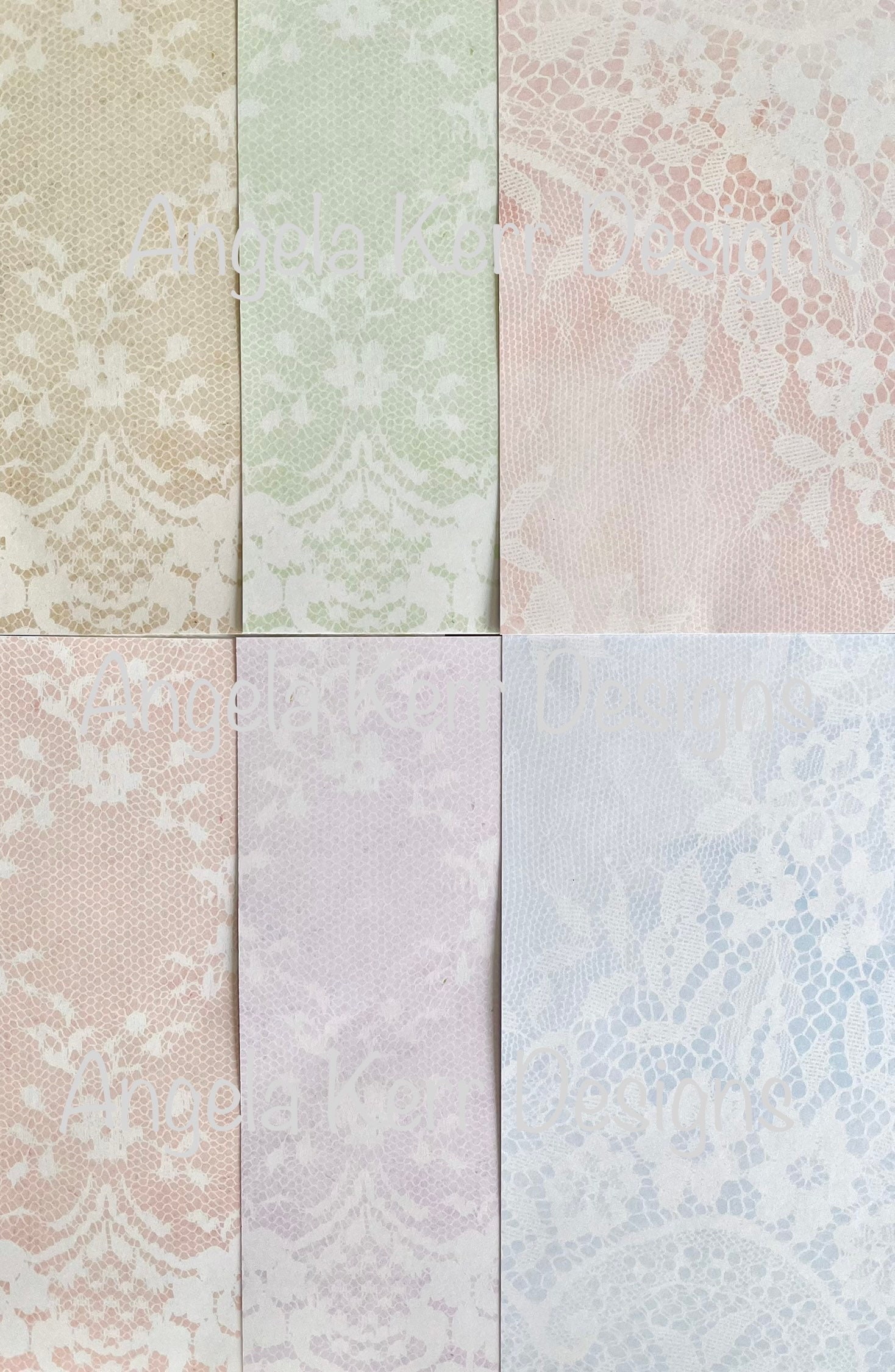 A4 Letter Sized Lacey Background Pages - Etsy Australia