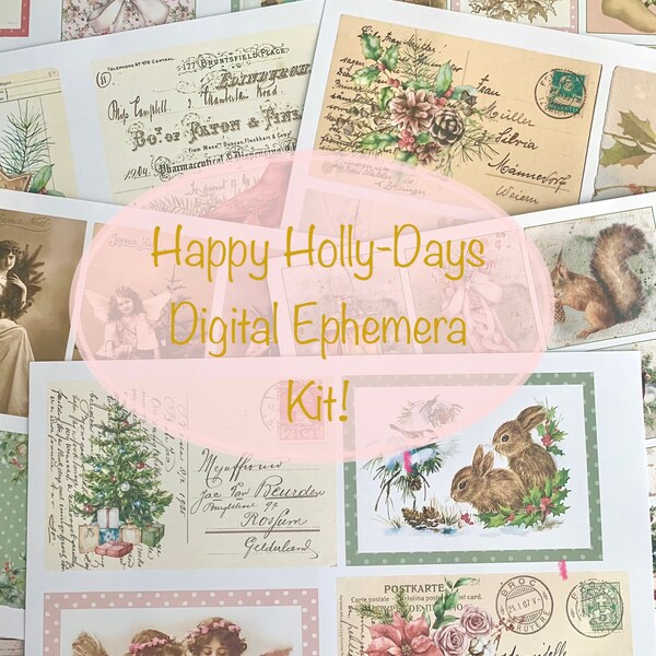 Happy Holly Days - Etsy