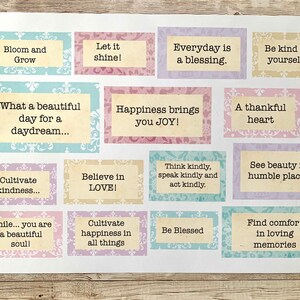 Sweet Sentiments Digital Sheets - Etsy Canada