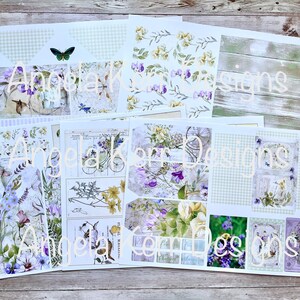 A4 Size Digital Birds & Bees Mini Journal Kit - Etsy UK