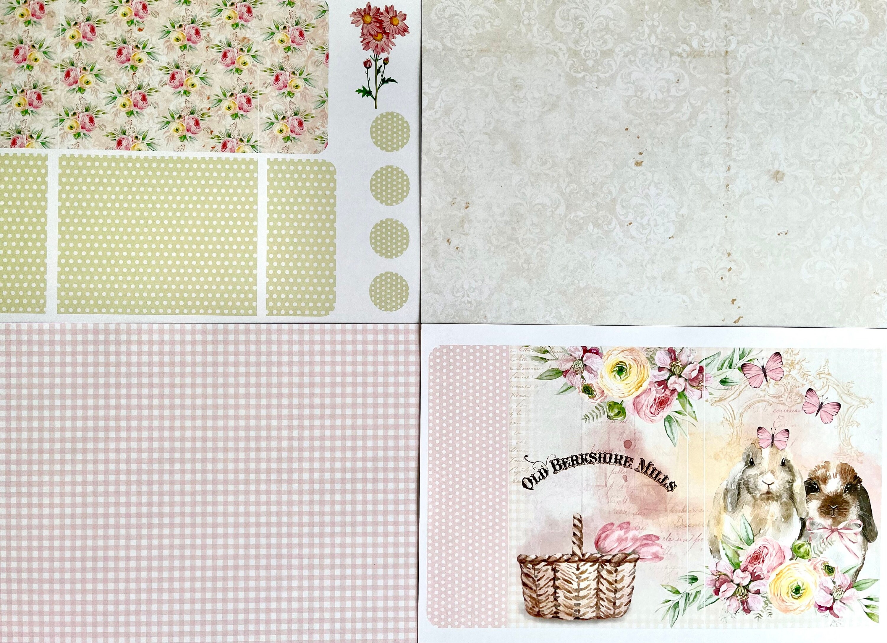 A4 Mini Spring Has Sprung DIGITAL Journal Kit - Etsy UK