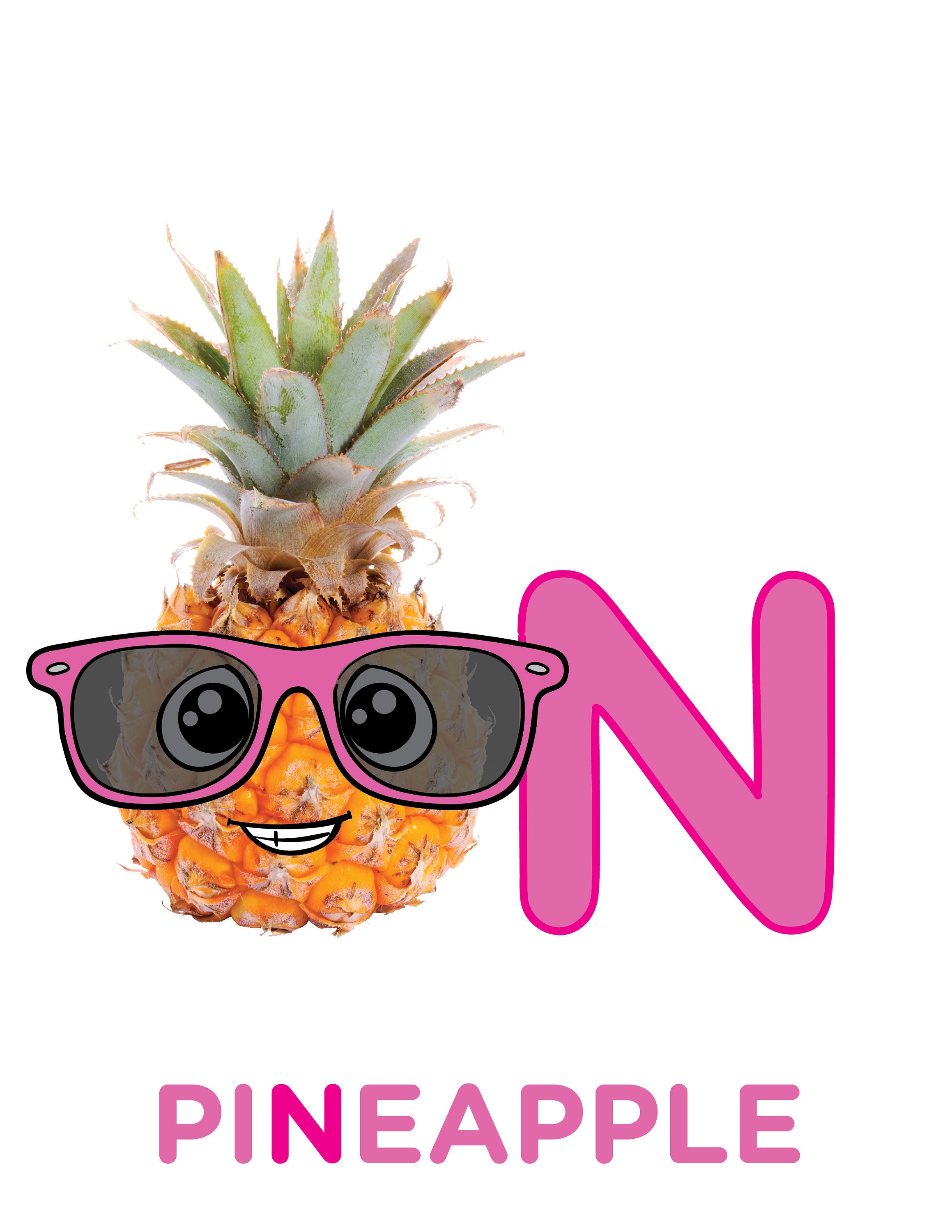 Fruit Alphabet Card Set, Nursery Decor, Nursery Wall Cards, ABC Letters ...