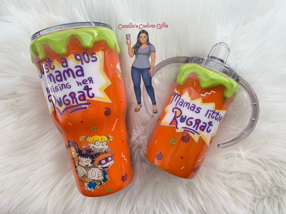 Tumblers & Water Glasses Kitchen & Dining 80's Mama Tumbler Rugrat ...