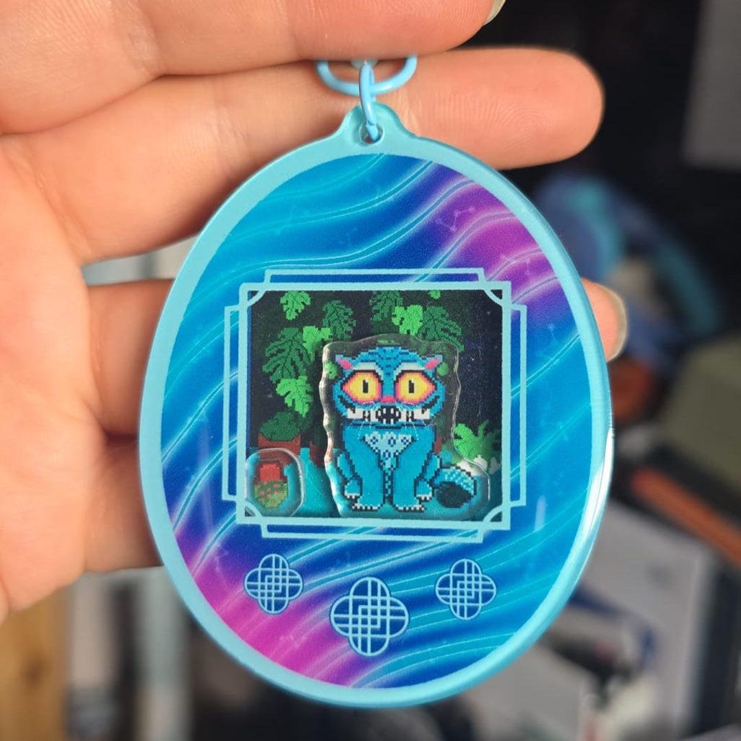 Derpy - Gotchi Shaker Keychain - Etsy