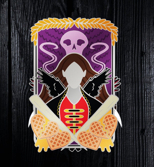 NINA ZENIK The HEARTRENDER Six of Crows Enamel Pin | Etsy