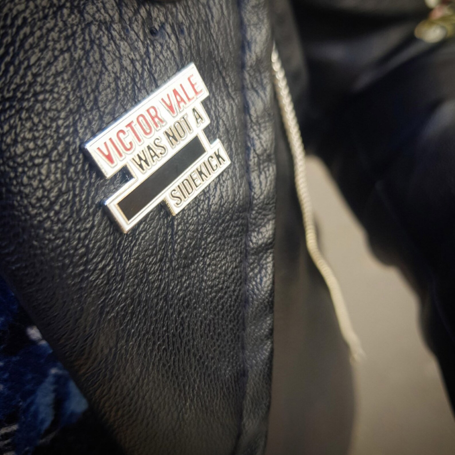 Victor Vale Sidekick Vicious Enamel Pin | Etsy