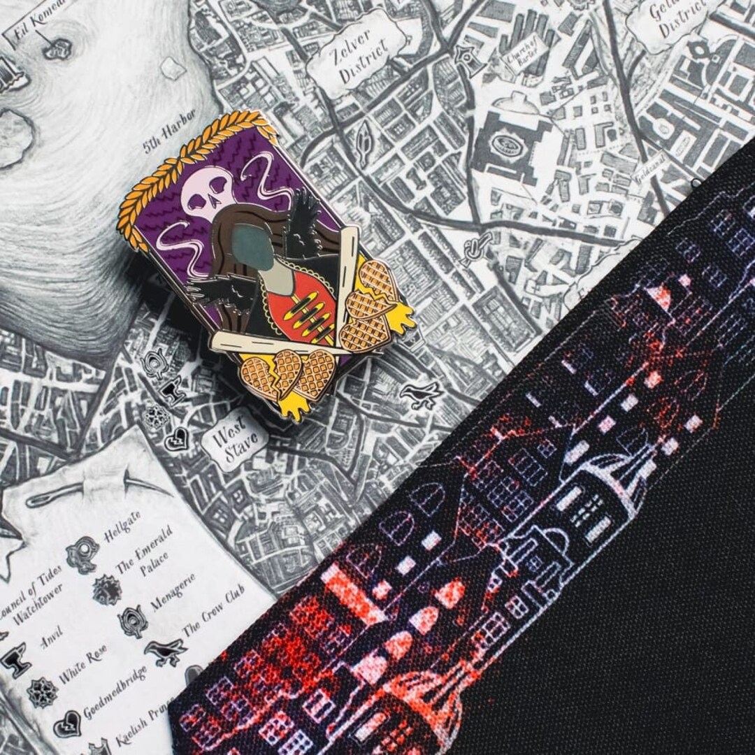 Nina Zenik - the Heartrender - Six of Crows - Bookish Enamel Pin ...