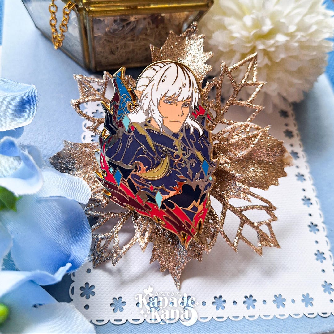 FFXIV Estinien Enamel Pin - Etsy