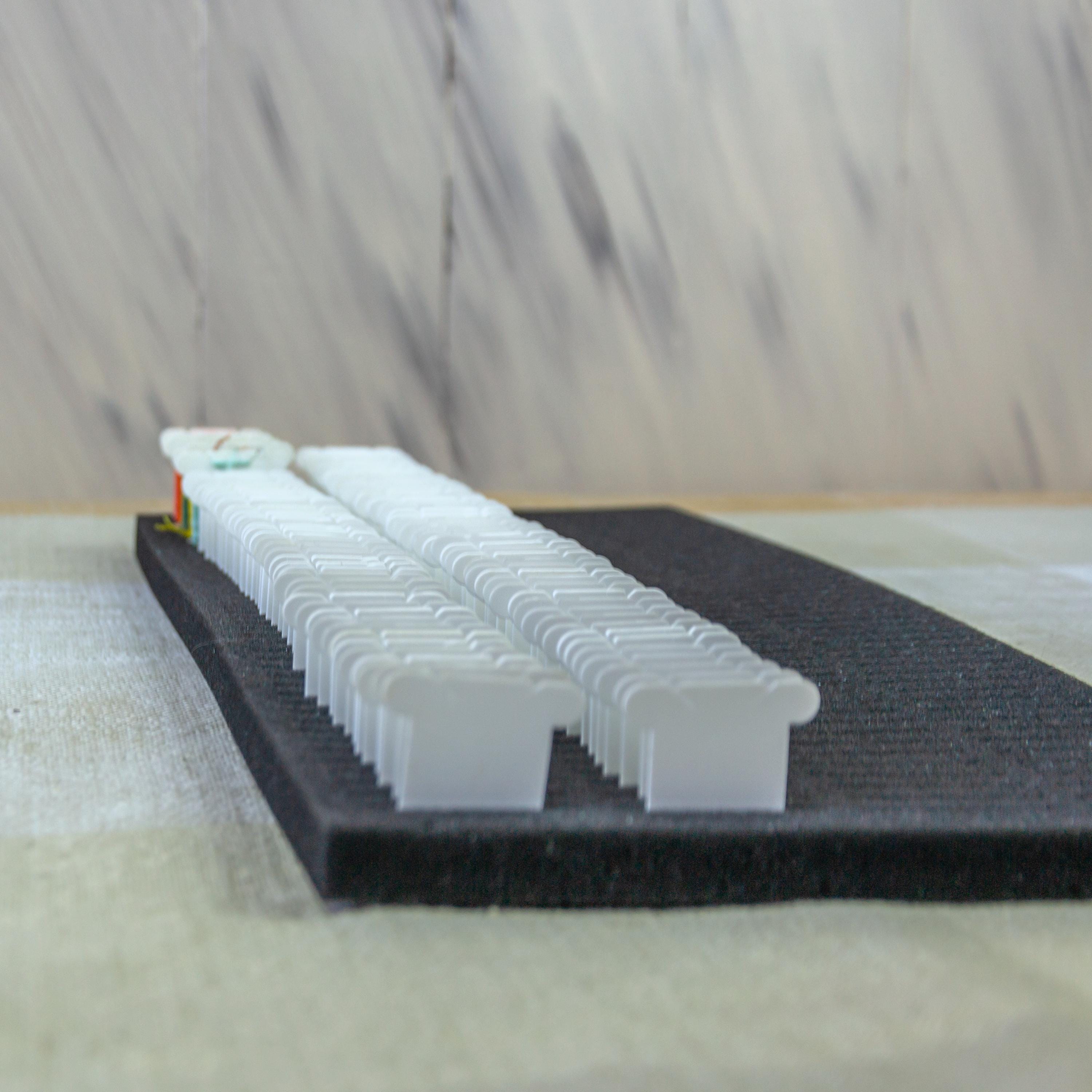 Foam Organizer for Floss Cards 180/192/200 Slots, Plastic Bobbins ...