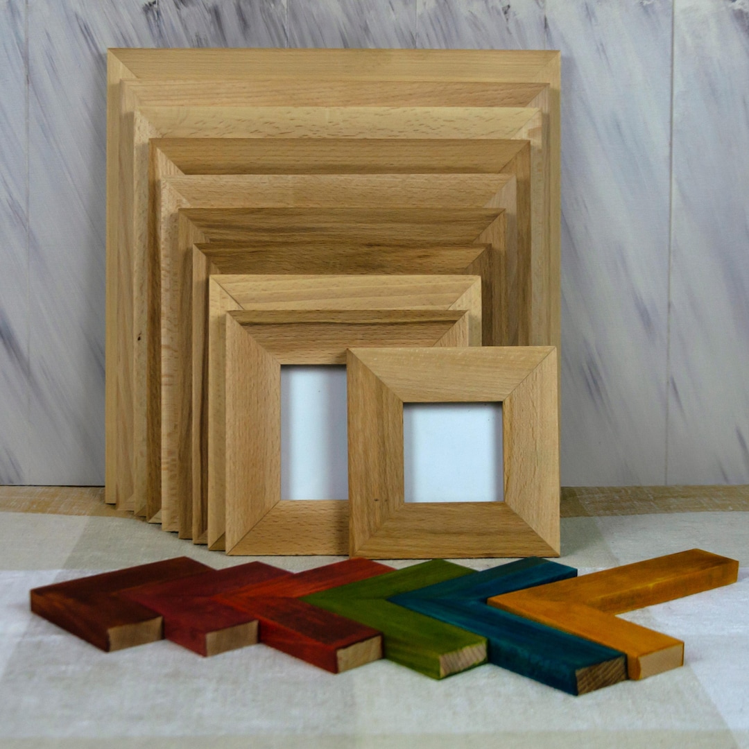 DIY Canvas Stretcher Frame - Self-stretching Solid Wood Embroidery ...