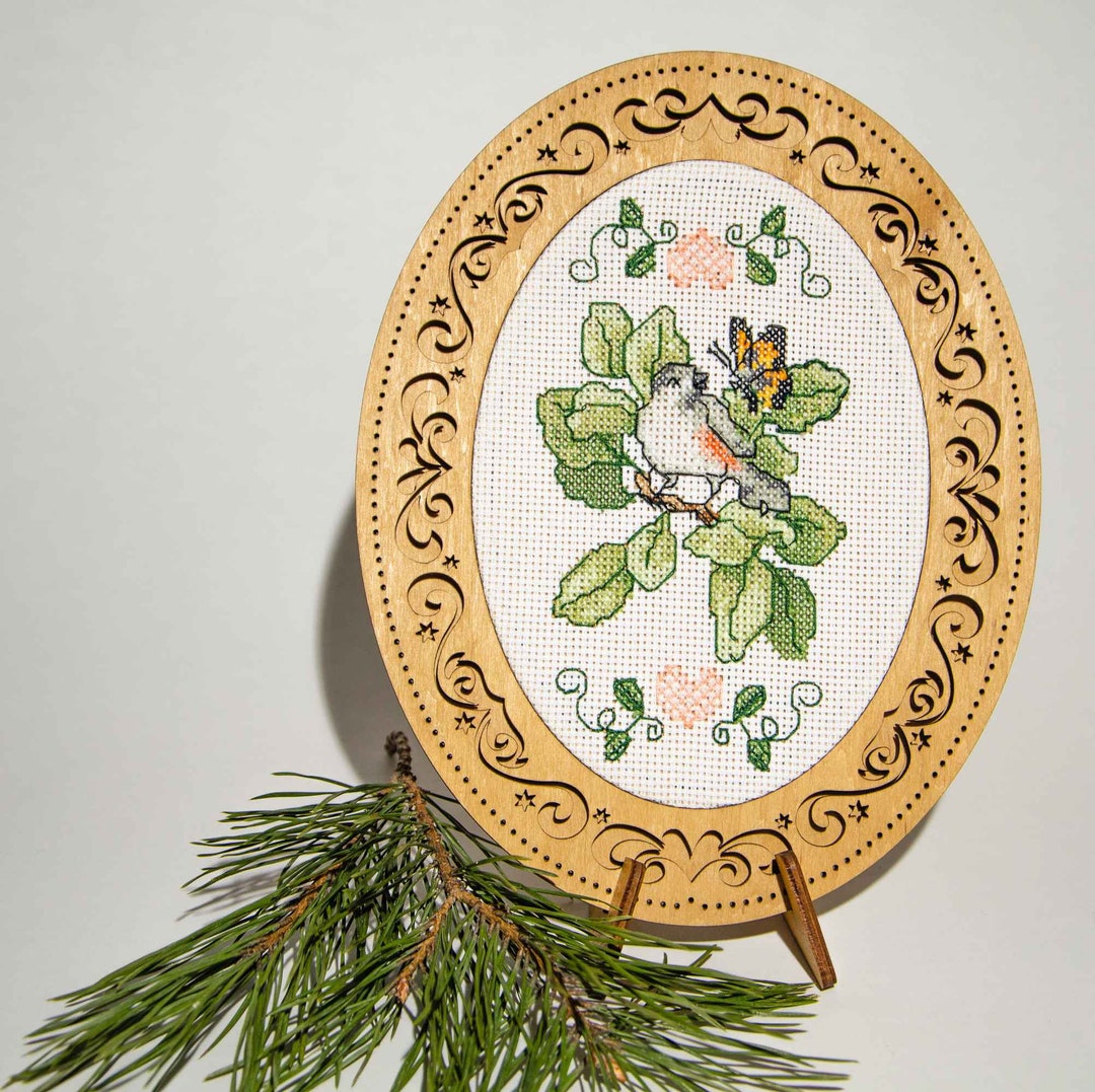 Embroidery Oval Frame, Wooden Art Frame, Stiching Frame, Needlework ...