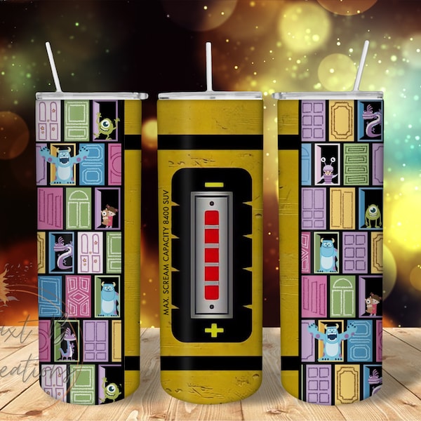 Monster Inc Scream Canister - Etsy