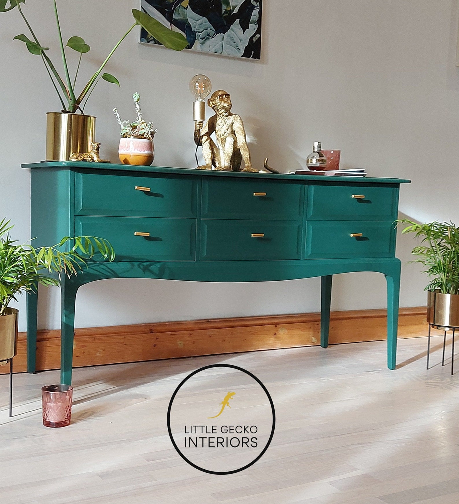 Vintage Stag Minstrel Sideboard Stag Console Table Retro - Etsy UK