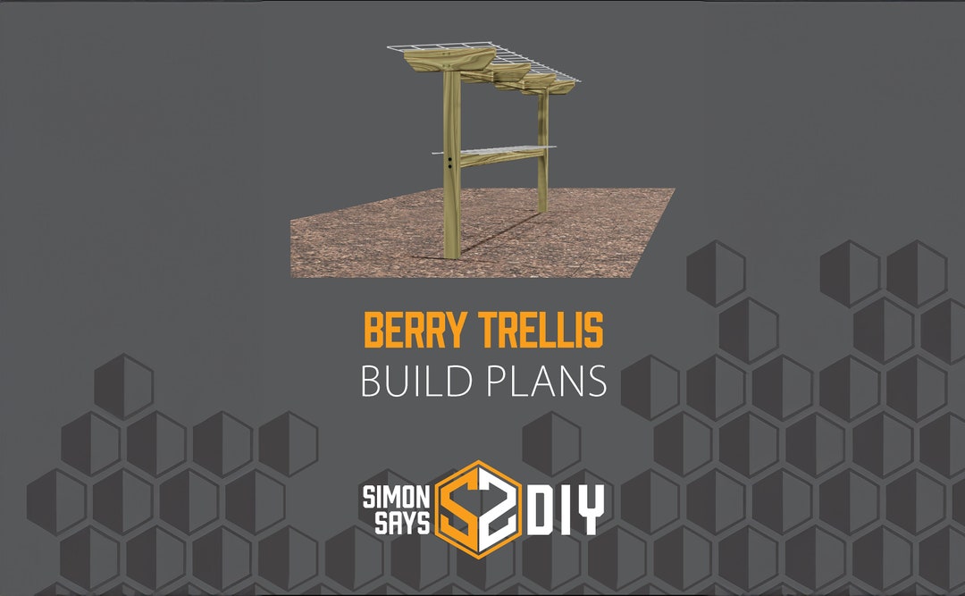 Berry Trellis Build Plans - Etsy