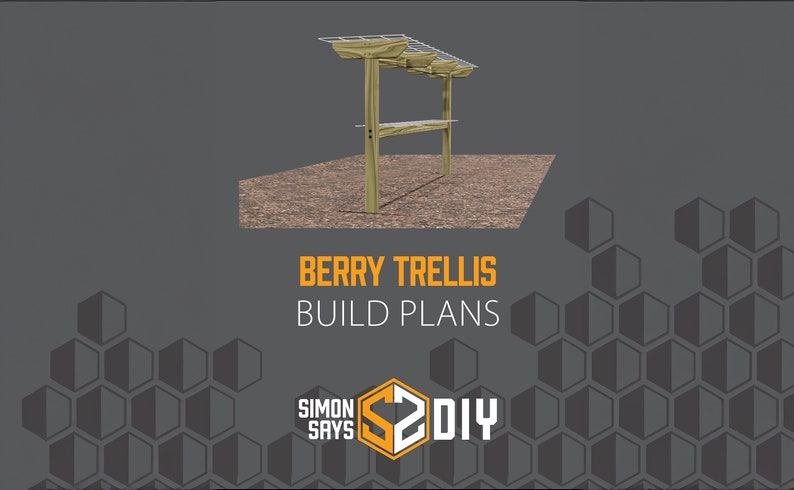 Berry Trellis Build Plans - Etsy