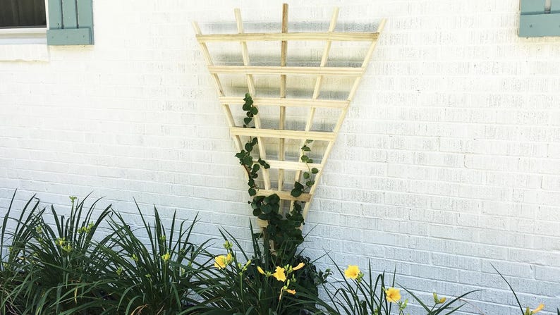 Garden Trellis Build Plans - Etsy