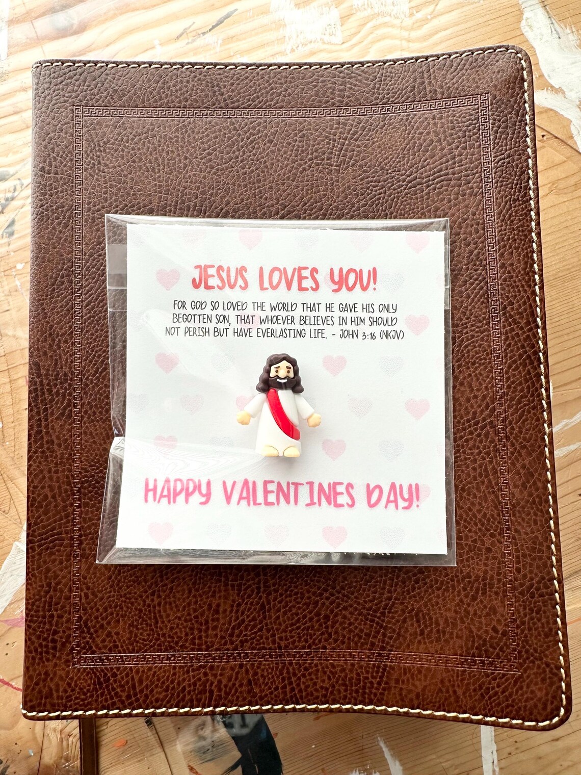 Mini Jesus Valentine | Mini Jesus Printable | Jesus Loves You Valentine ...