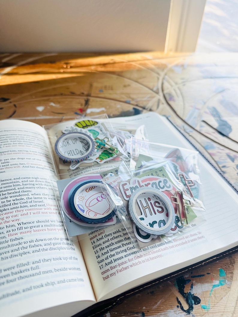 Mini Bible Grab Bag, Bible Accessories, Faith Based Bible Study ...