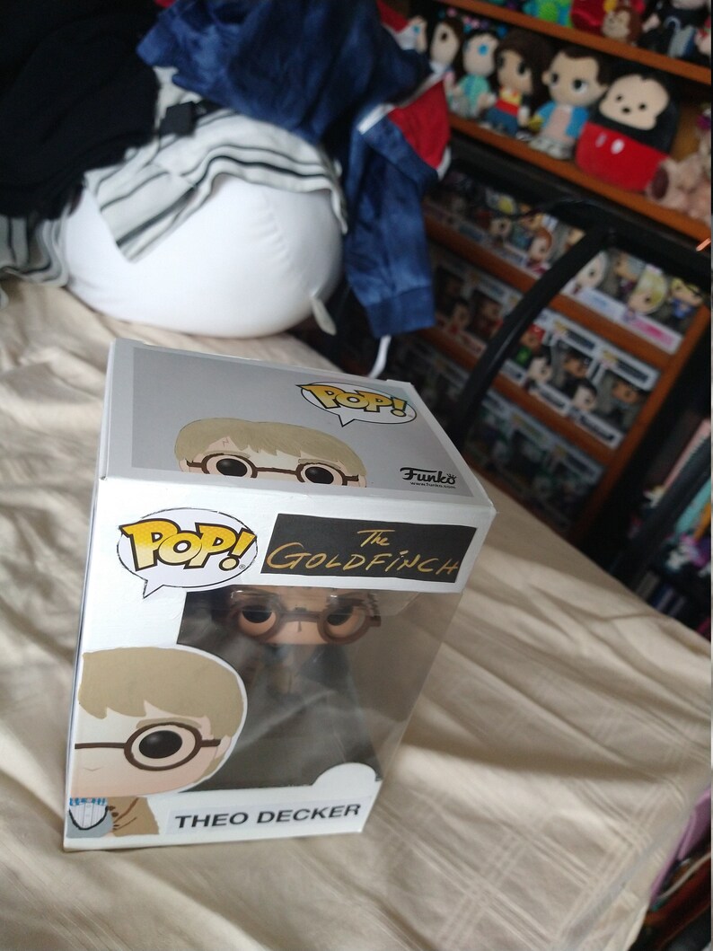 Theo Decker Custom Funko Pop The Goldfinch | Etsy