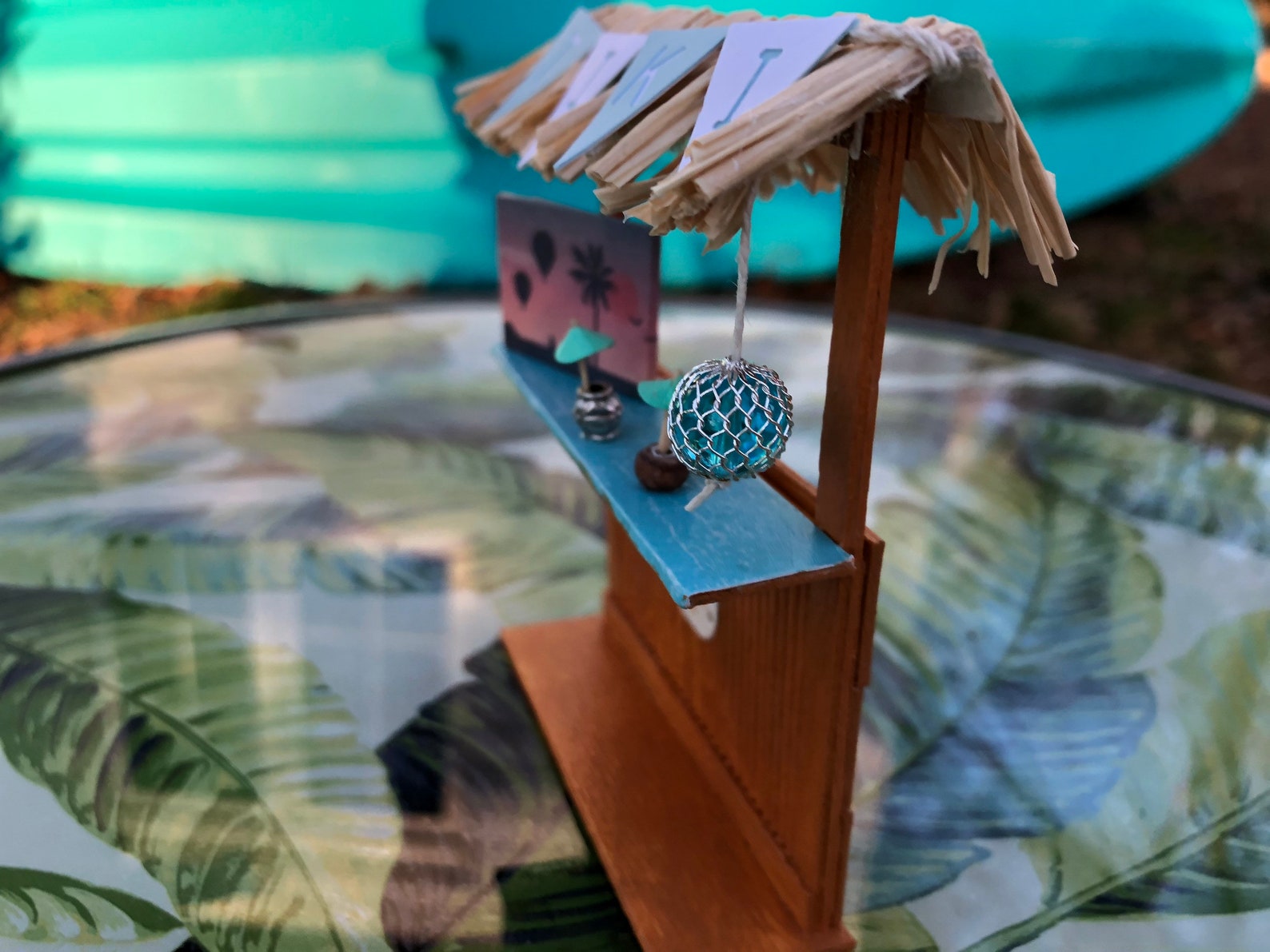Mini Tiki Bar 4 High Times Tiki Miniature Tiki Scene 4 In. Tall ...