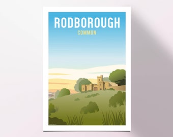 Cirencester Church & Marketplace Poster /cotswold Print / - Etsy