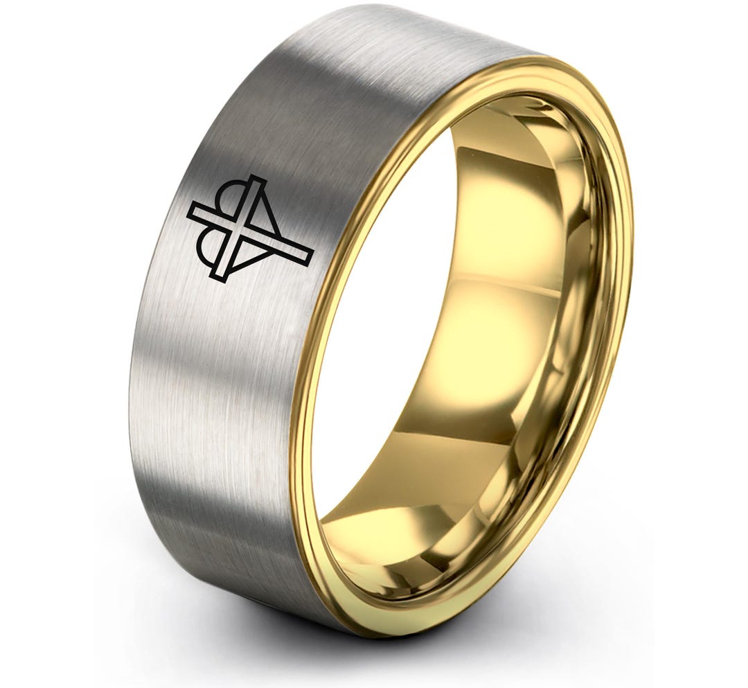 Holy Communion Heart Ring - Gift for Faithful Person - Gold Silver ...