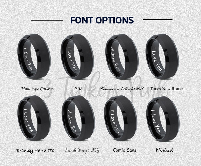Minimalist Ring | Racer Ring | Horse Racing Ring | Men's Gray Wedding ...