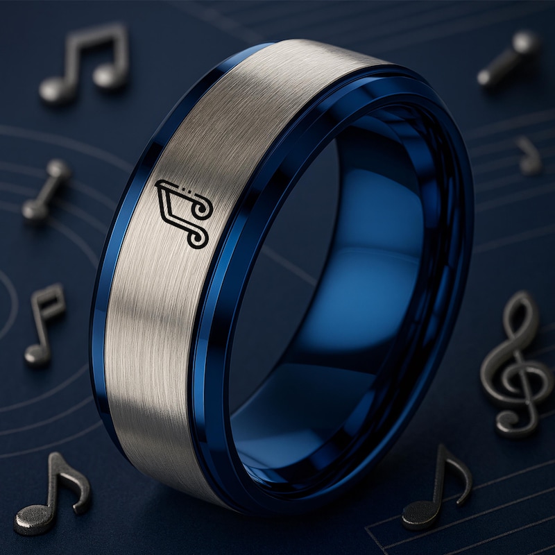 Music Note Ring - Etsy