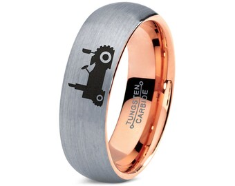 Mens Tractor Ring - Etsy