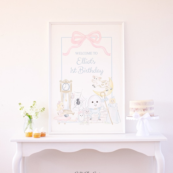 Nursery Rhyme Party - Etsy
