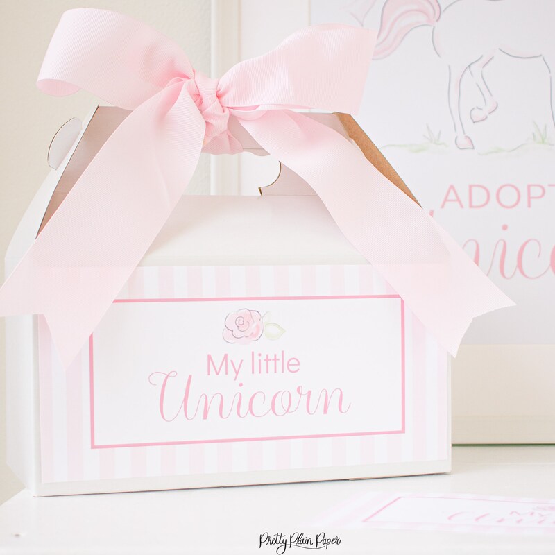 Unicorn Box - Etsy