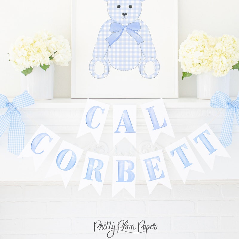 Baby Blue Banner - Etsy