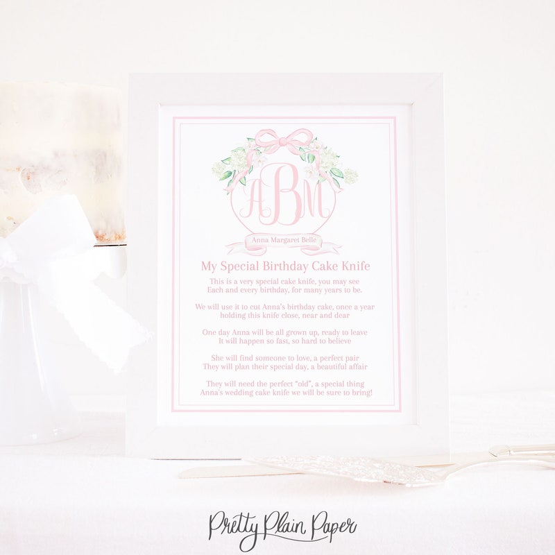 Birthday Wedding Cake Poem - Etsy