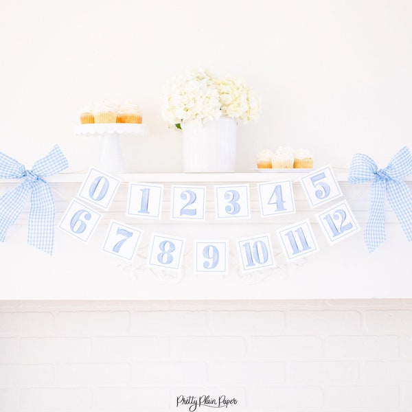 Monthly Photo Banner - Etsy