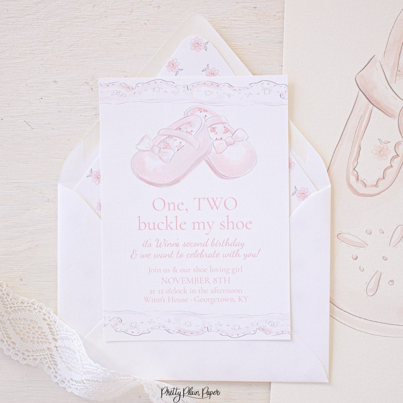 Shoe Invitations - Etsy