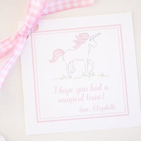 Unicorn and Rainbow Thank You Printable, Thank You Cards for Kids, Fill ...