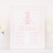 Watercolor Pink One Birthday Poster for 1st Birthday | Pink & White ...