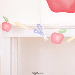 Back to School Banner Printable | Printable Download | Pencils and ...