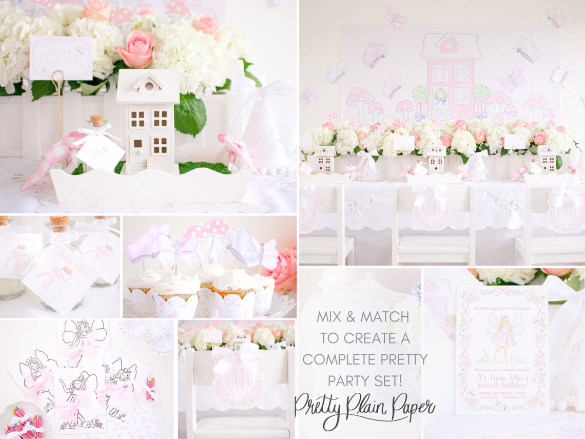 Make a Fairy Wand Sign Printable 8x10 Fairy Party Sign - Etsy