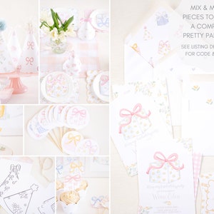 Watercolor Pink TWO Candles Sign 24''x36'' | Second Birthday Backdrop ...